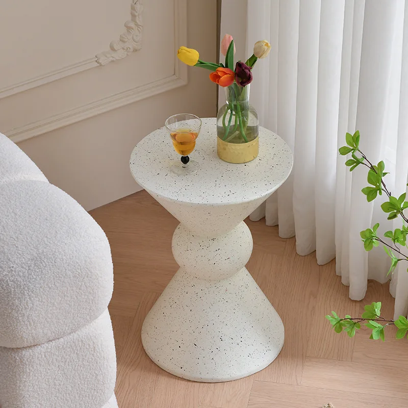 Nordic Irregular Shape Coffee Table Living Room Accent Table Plant ...