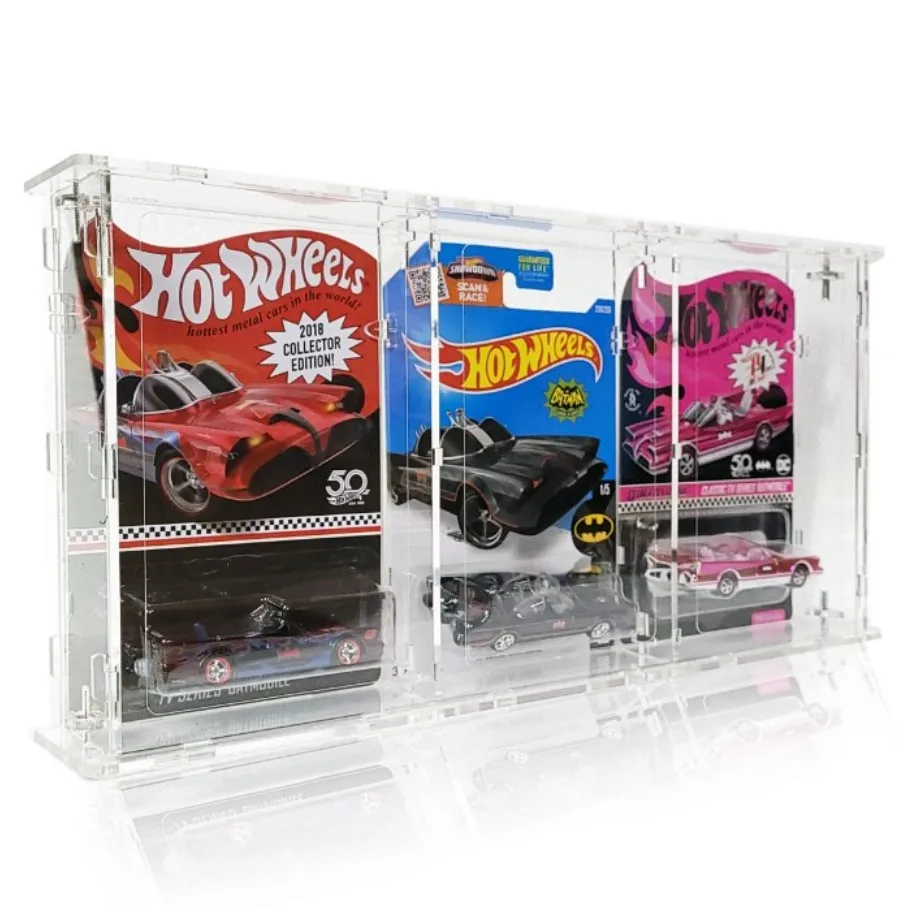 Custom Design Transparent Acrylic Hot Wheels Display Box Mainline Hot ...