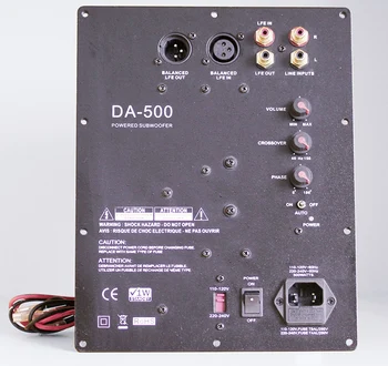 New Module Da-500 500w Rms Class D Plate Subwoofer Amplifier Module ...