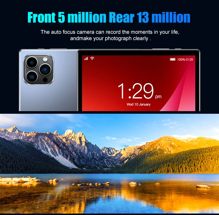 Fast Shipping Tabletas Octa Core 5g Wifi Android Dual Cameras 1280*800 Ips Tablet Android New 10 ...