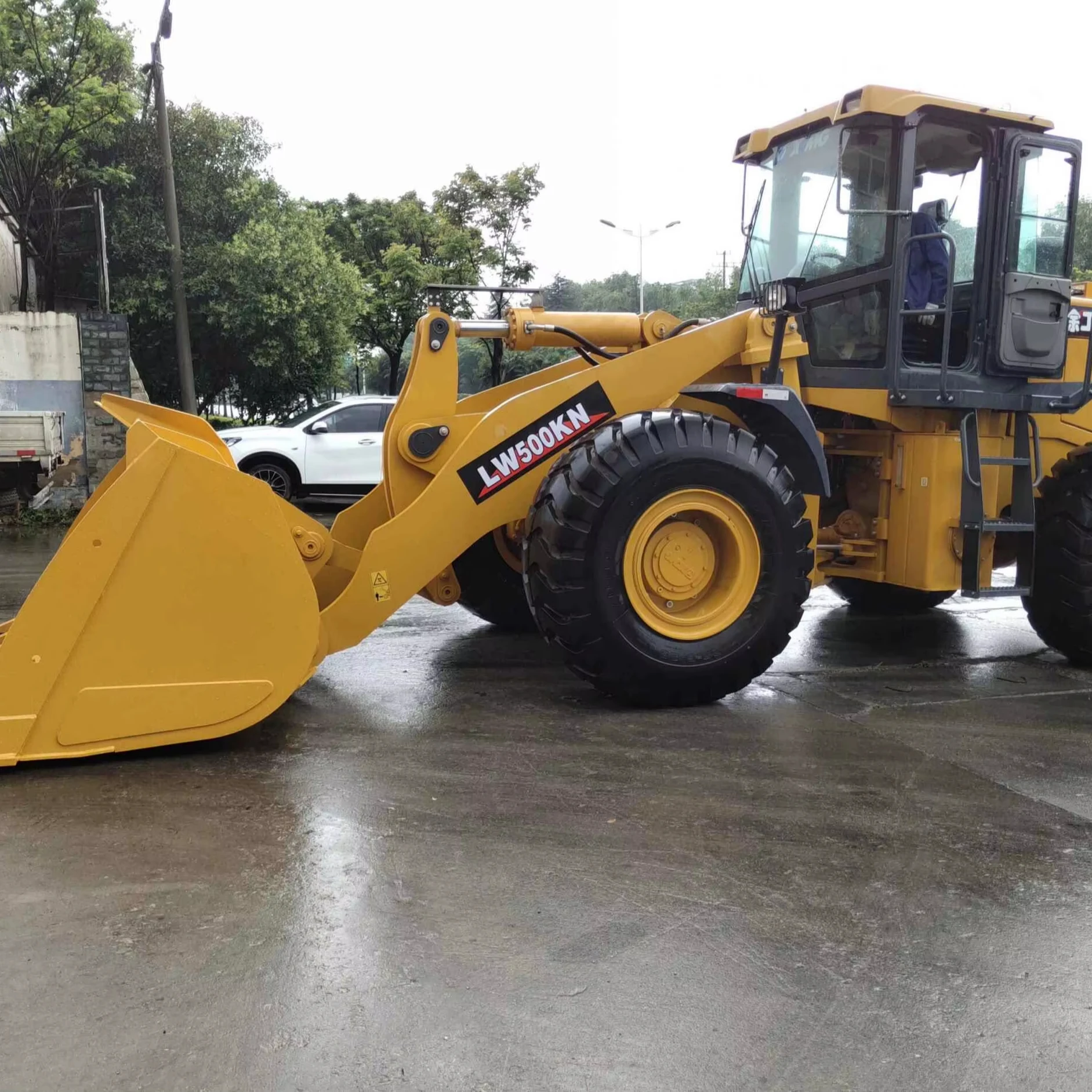 Factory Direct 5 Ton Lw500kn Wheel Loader High Quality With Bearing ...