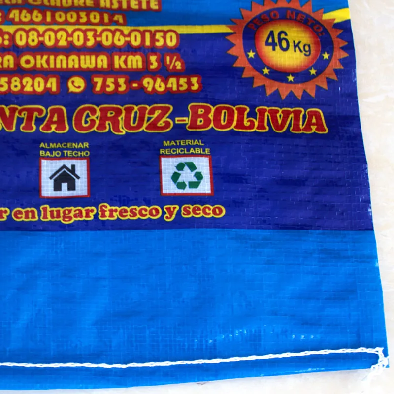 25kg Bopp Laminated Woven Sack Special For Agriculture Bopp Woven Bag ...