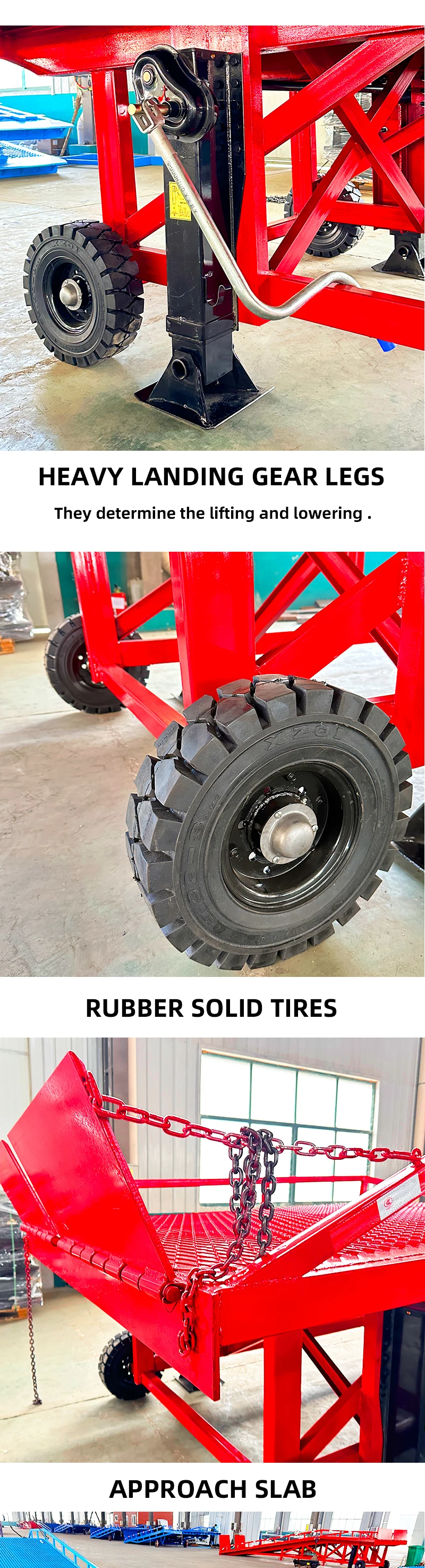 10ton Hydraulic Mobil Loading Dock Ramps Heavy Duty Portable Truck ...