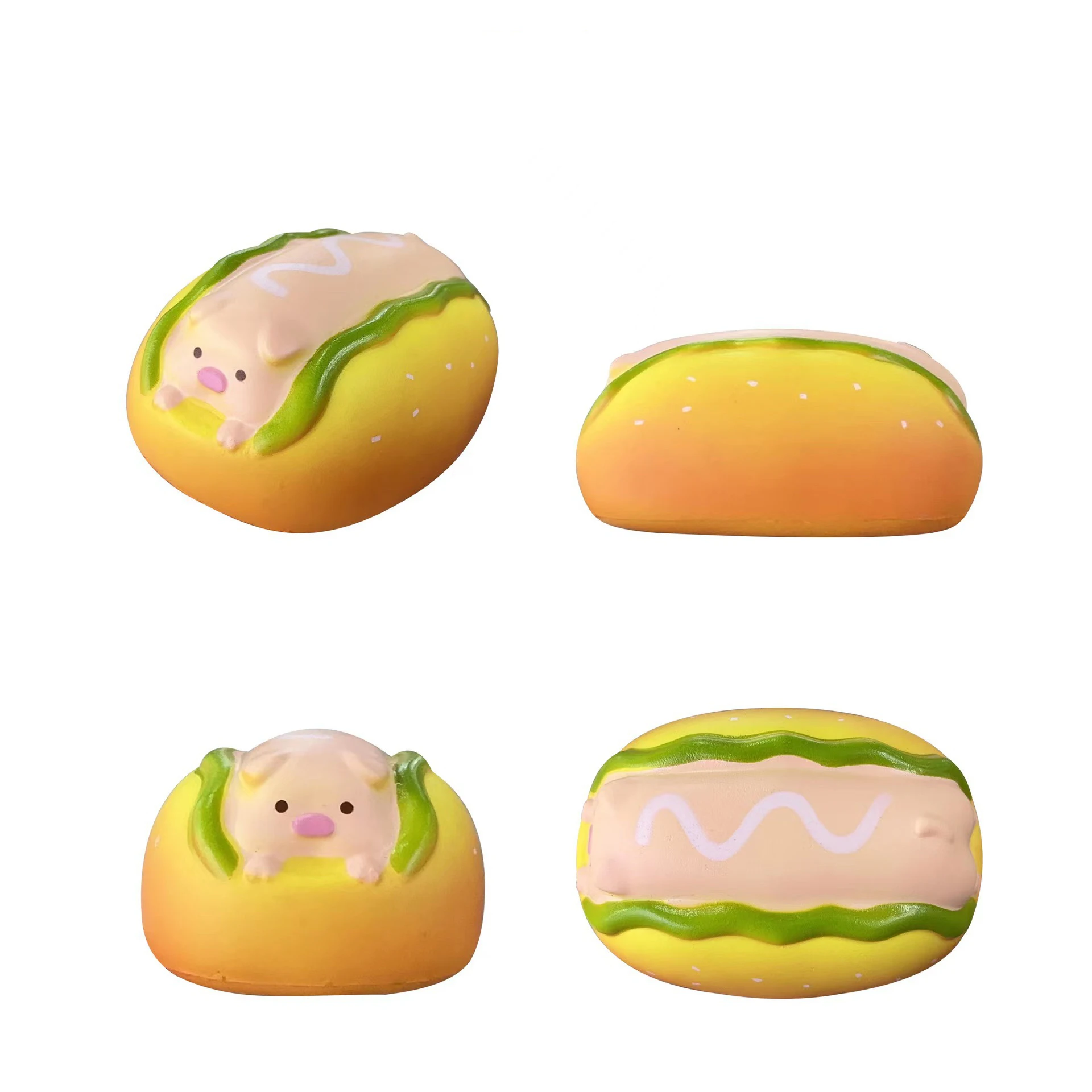 Kawaii Puffs Bread Squishies Squishy Scented Slow Rising Stress Relief ...