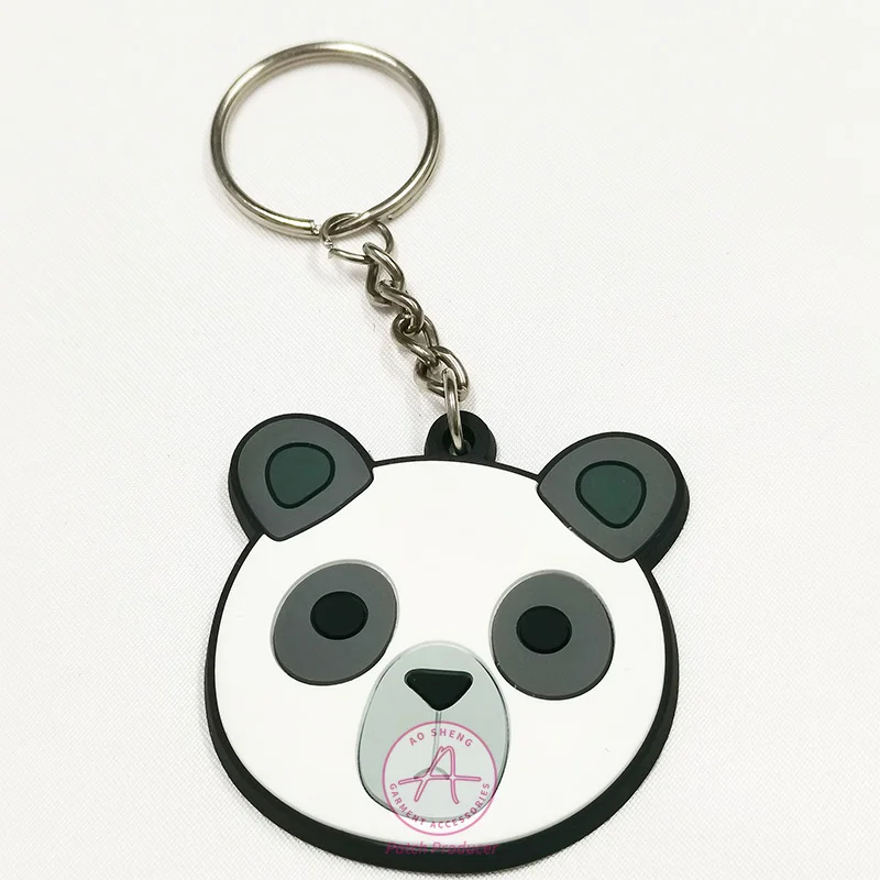 Different Delicate Types of 3d Key Chain Cartoon Silicone Rubber ...