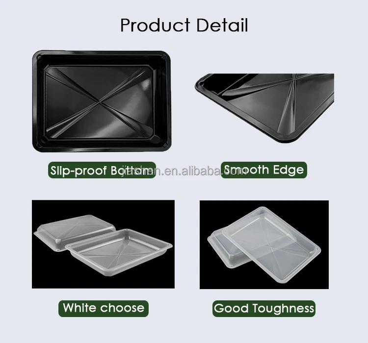 Custom Pp Evoh Map Frozen Food Packaging Plastic Meat Trays Disposable ...