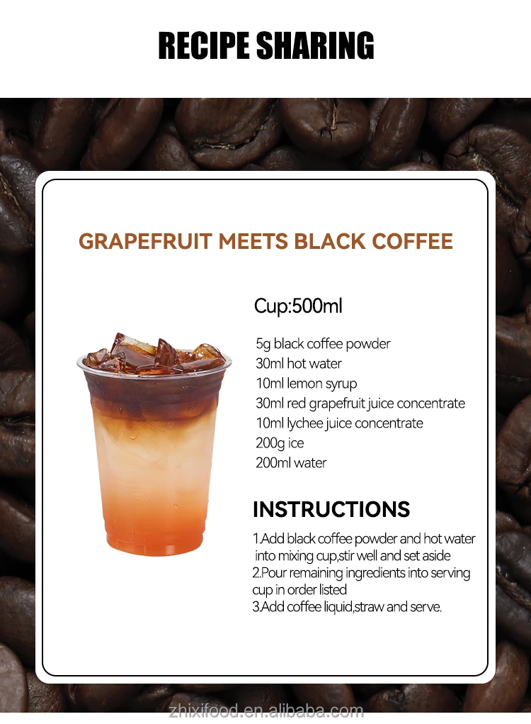 2023 New 100% Robusta Instant Black Coffee Powder from Vietnam