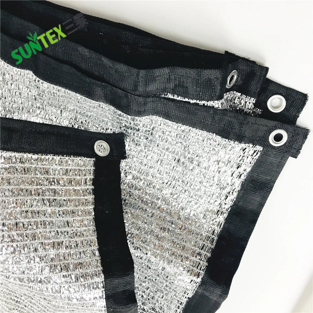 silver mesh shade tarps/reflective shade greenhouse cover net/aluminum ...