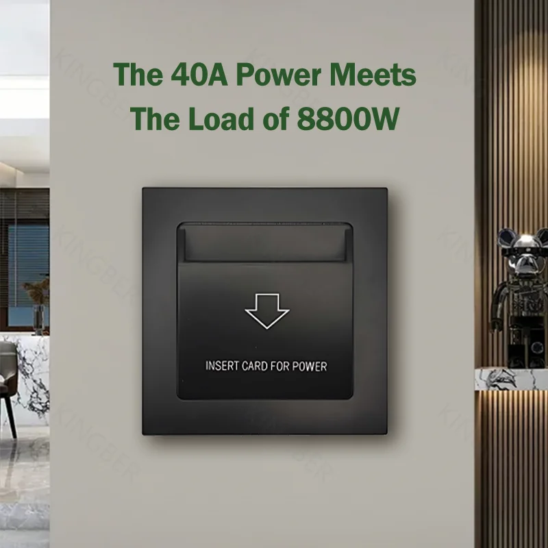 Hotel RFID Power Wall Switch - Energy Saver & Access Control