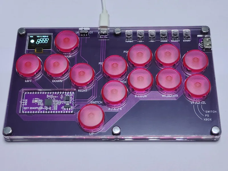 SKY2040PLUS HIT-BOX Controller for Street Fighter 6 Gaming