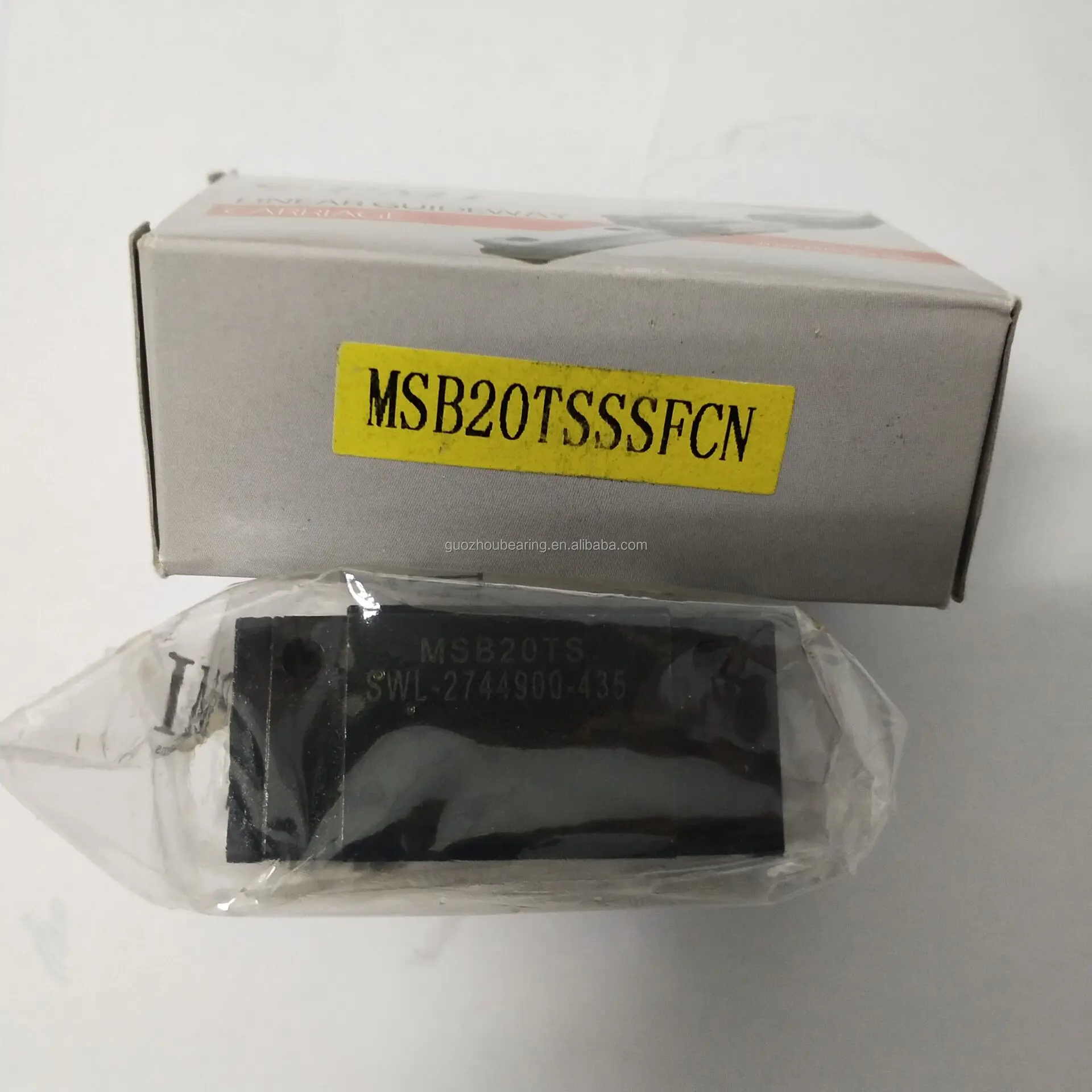 PMI Linear Guide Rail Block Bearing MSB20TS - High Precision