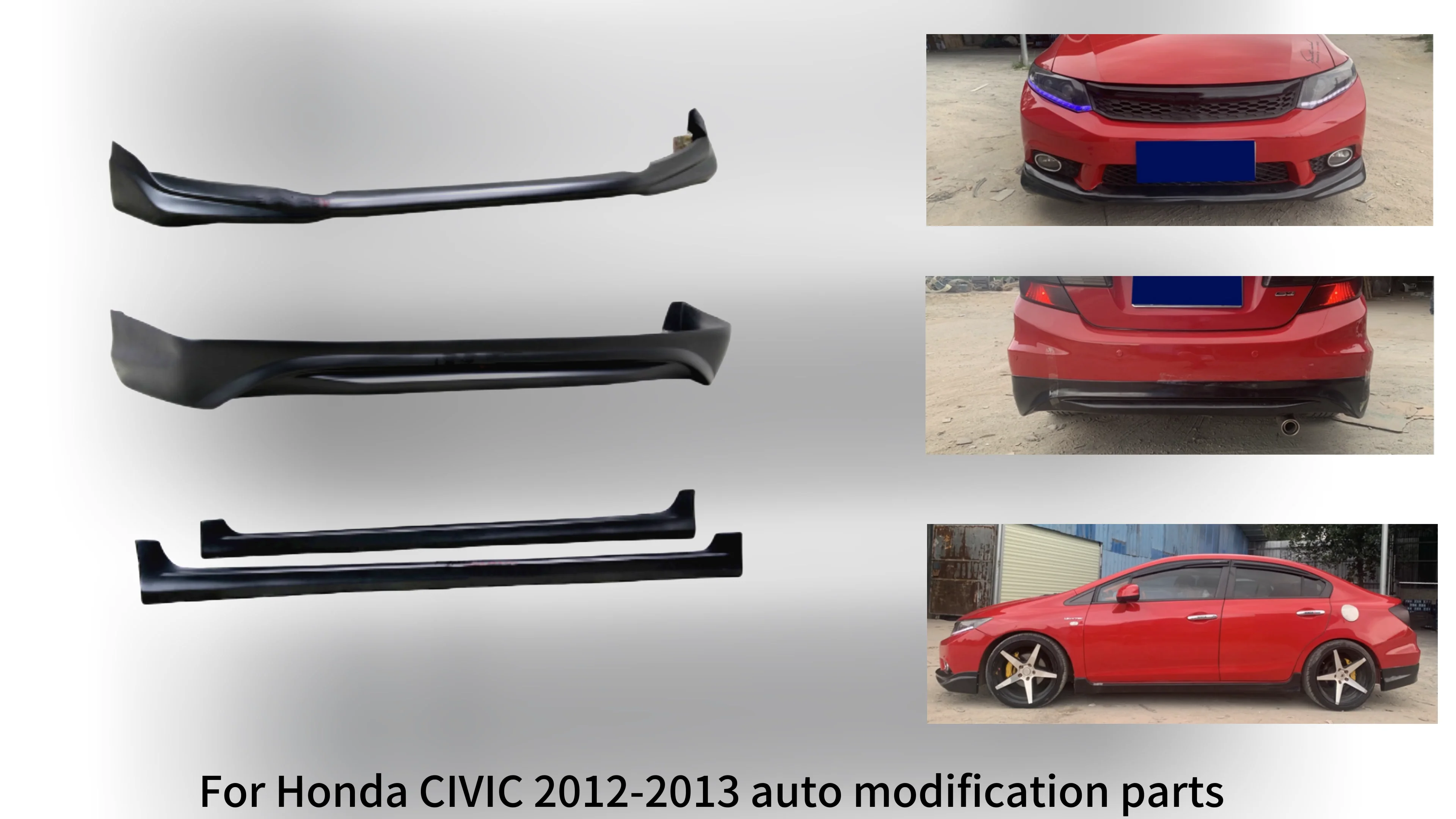 Wide Body Kit For Honda Civic 2022 Type B,The Pp Auto Body Systems ...