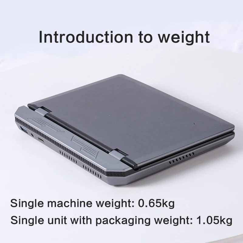 UGAME Pocket Mini Laptop - 7 Inch Touch Screen Celeron J3455