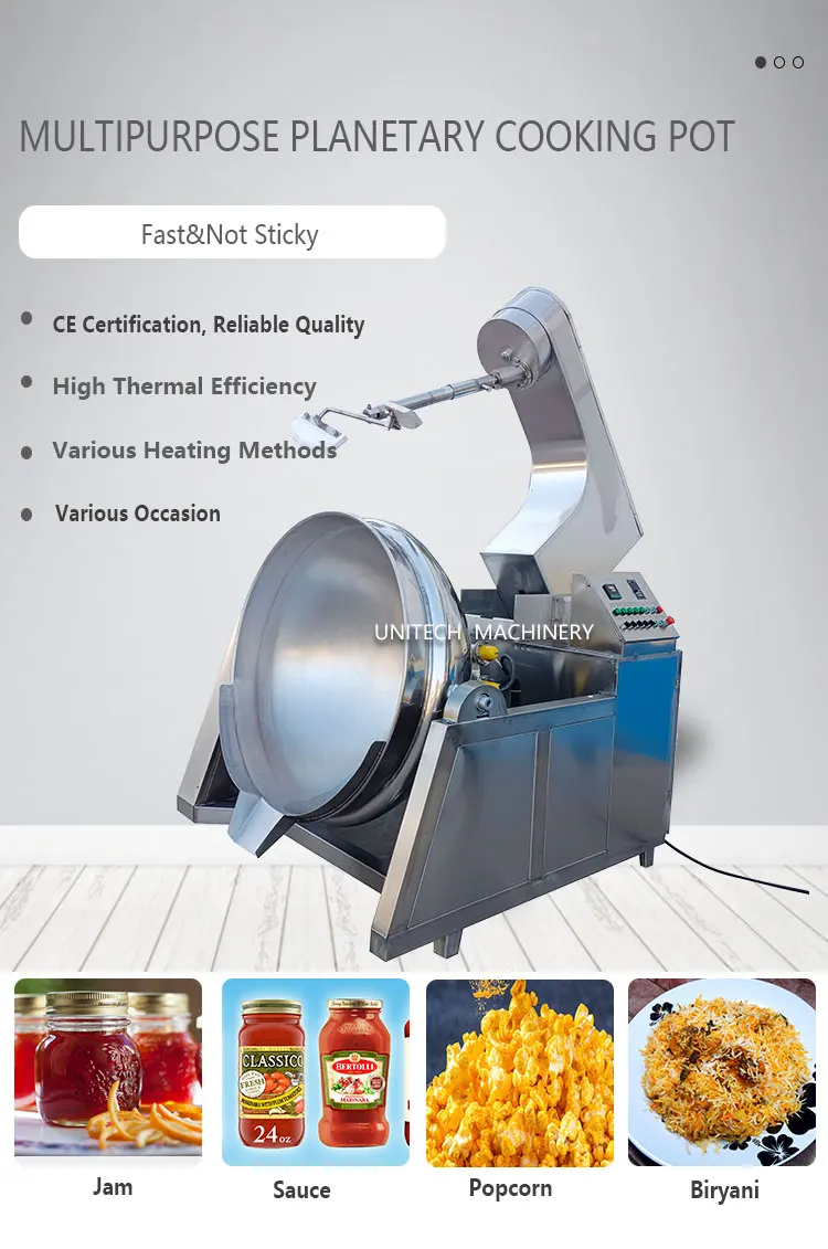 Industrial 500l Kettle Chicken Mutton Lamb Bone Meat Broth Soup High ...