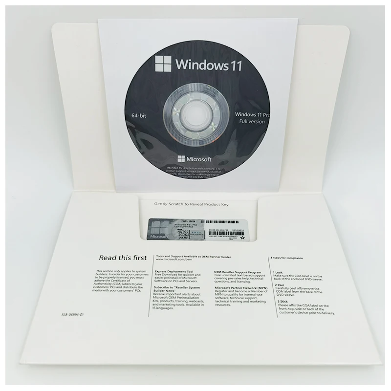Win 11 Professional oem dvd pack win 11 pro 6 months warranty| Alibaba.com
