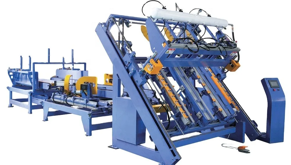 Lumber Wood Sawdust Pallet Block Making Machine Wooden Pallet Cnc ...