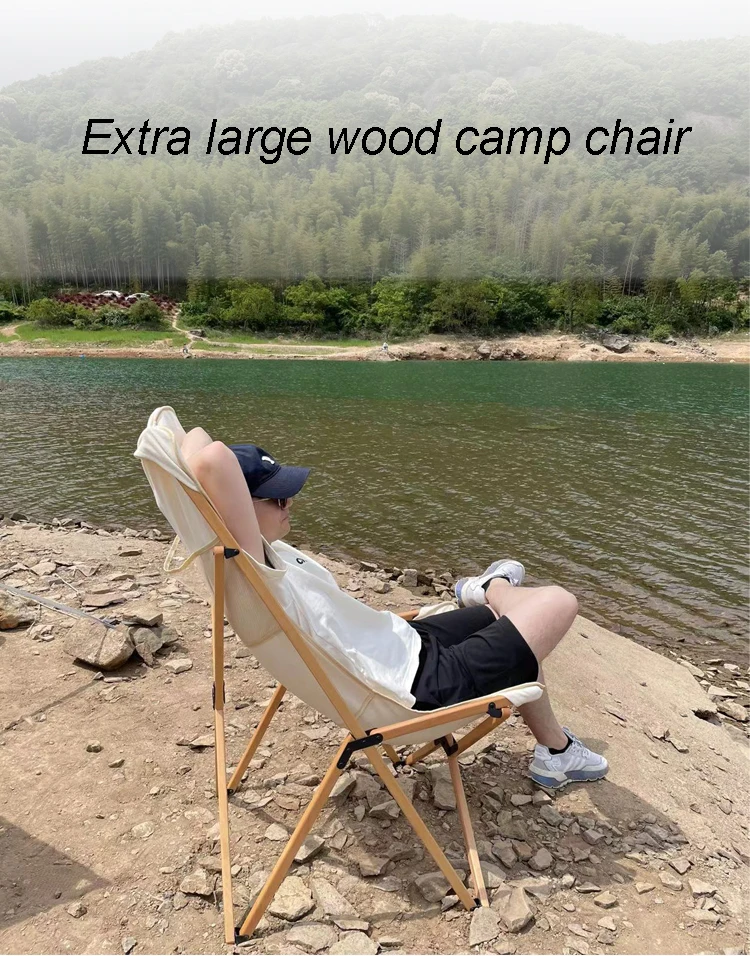 Extra Large Outdoor Beach Chair - Perfect for Big Guy Plus Size