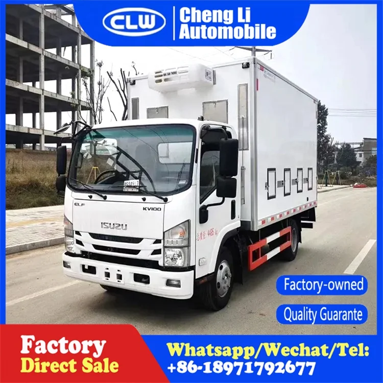 Isuzu Baby Chick Transport Truck 4x2 Day Old Chick Truck With ...