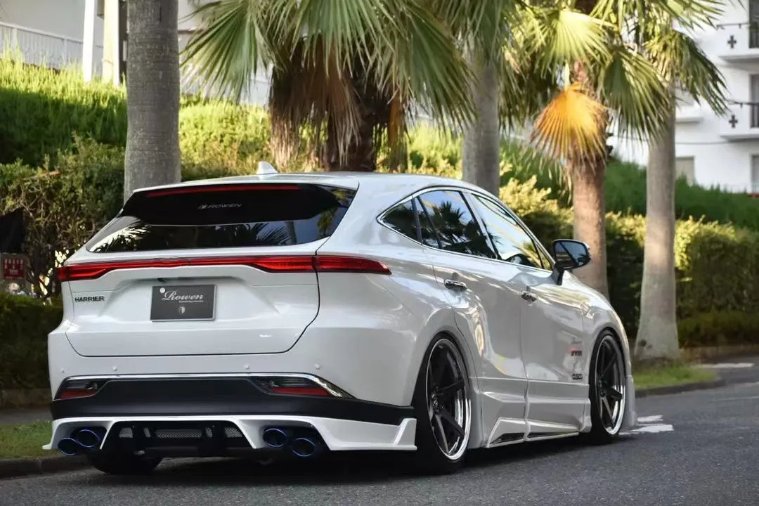 For Toyota HARRIER Body Kit HARRIER Upgrades RW-style Front Lip ...