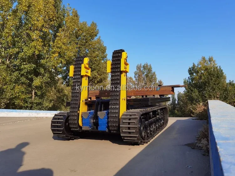 Big Size Tracked Chassis Rubber Crawler - 50kgs to 800KG