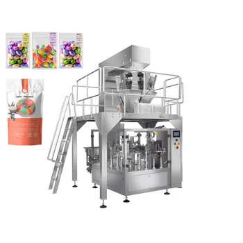 Automatic Pre-made Rotary Doypack Bag Weighing Premade Pouch Packing ...