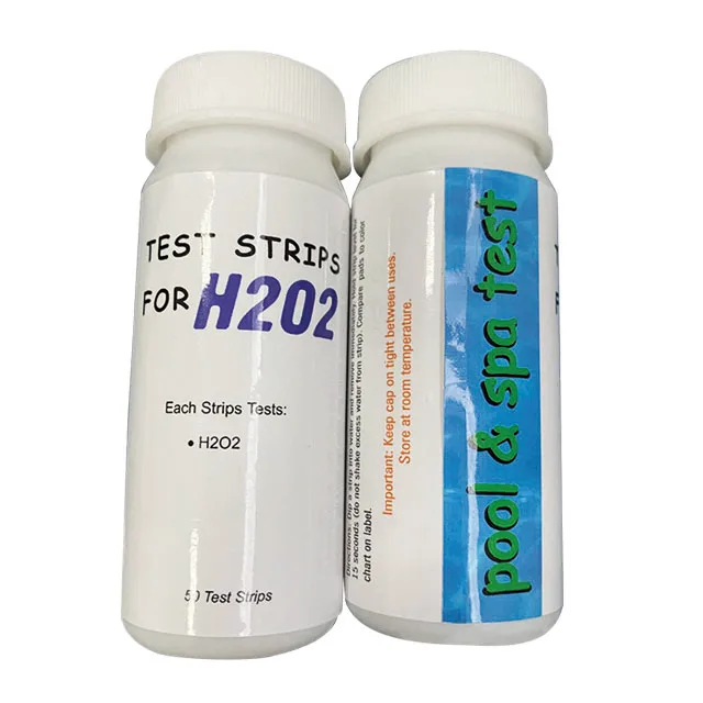 1 Way Test Strips For H202 Strips Water Chemical Testing For Hot Tub ...