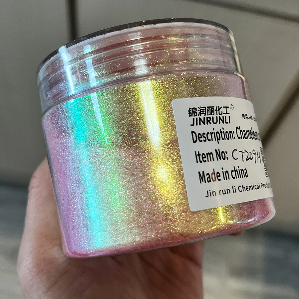 Iridescent Multi Chrome Candy Aurora Rainbow Powder Chameleon Pigment ...