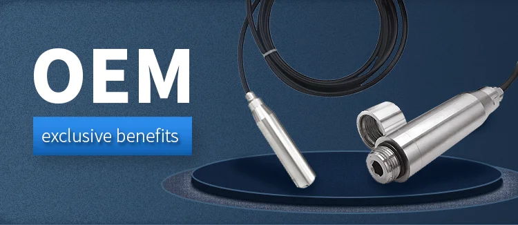 HCCK 4-20mA Hydrostatic Level Sensor Industrial tank Level Meter ...