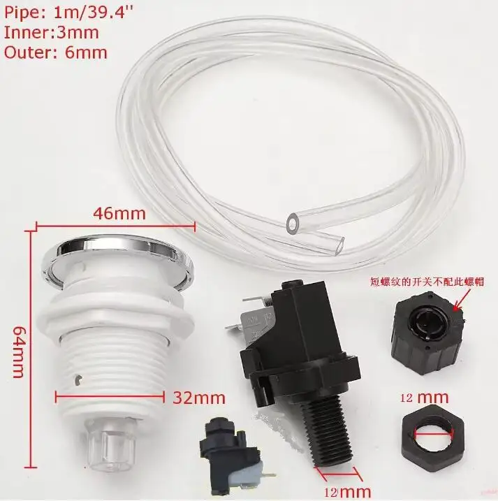 ABS Air Button for Spa Bathtub High Quality Pool Air Regulator Durable ...