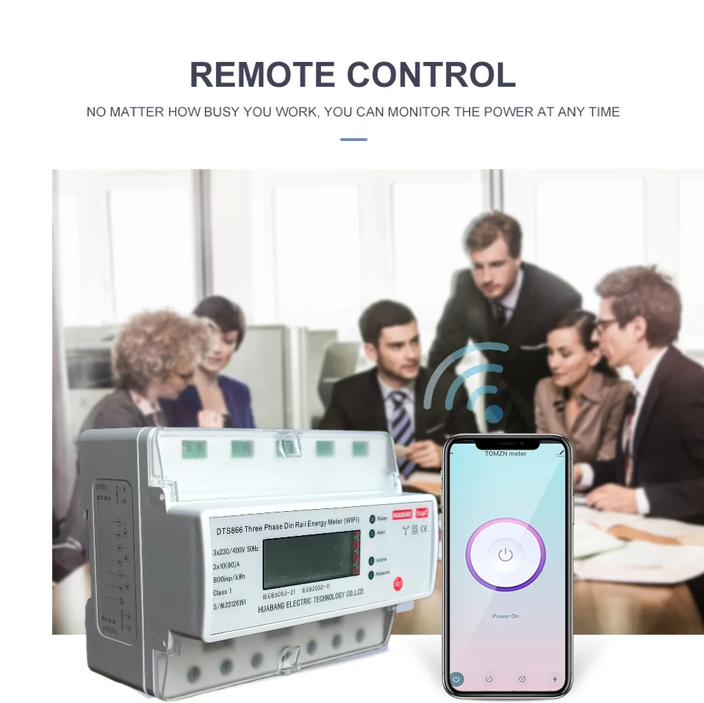 TUYA WIFI Electricity Meter - Smart Remote Control Power