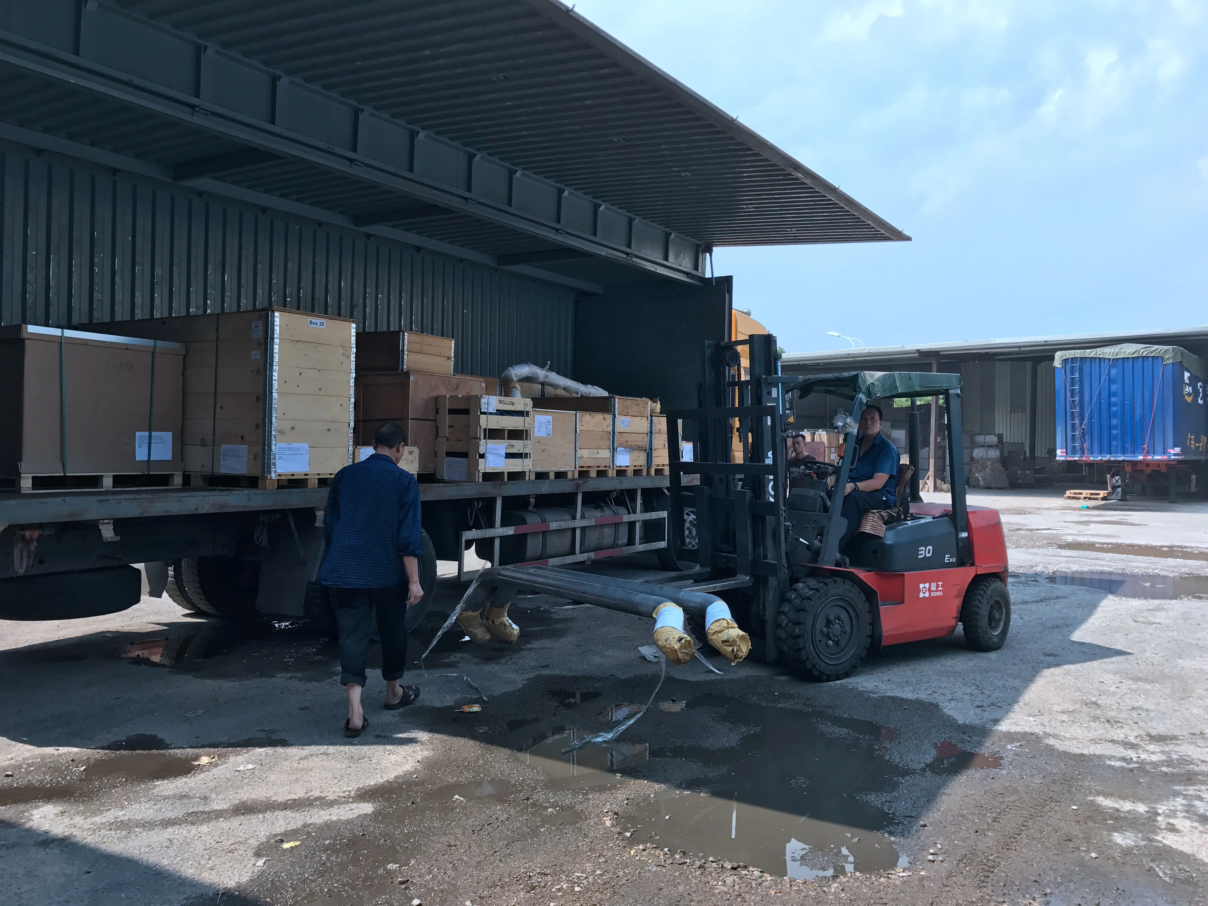 15013312 PROPELLER SHAFT VOLVO A25D Articulated Truck for Installation ...