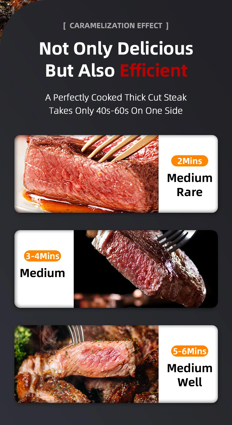 Commercial Infrared Grill Electric Steak Oven Stainless Steel Indoor ...