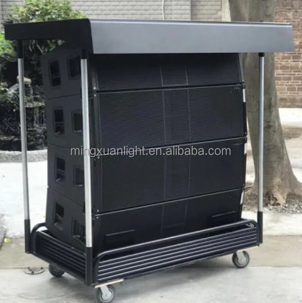 Dual 12 Inch 4 Way Waterproof Line Array Speaker System