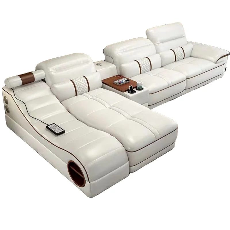 modern luxury multi function sofa set furniture living room modular sofa couch living room ...