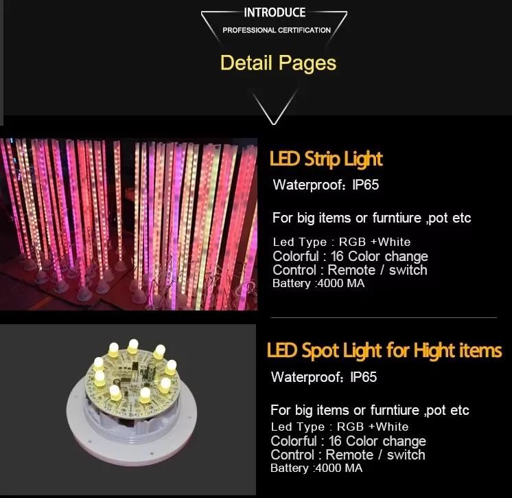 50 cm Waterproof Solar Colorful Garden Ball Light Multi-color Flashing ...