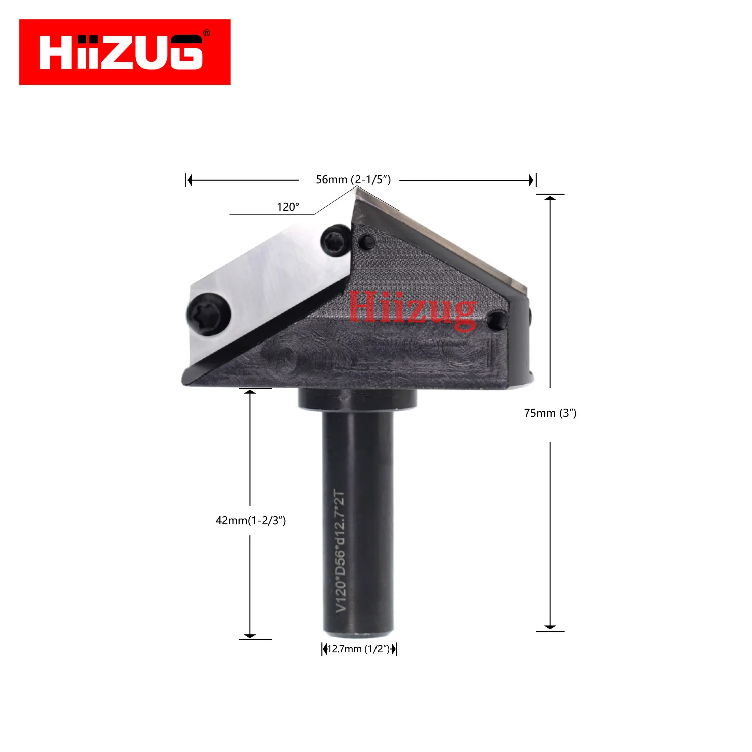 120 Degree V Groove Router Bits - Precision Woodworking