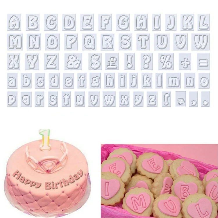 Numbers Symbols Cookie Cutters Cowgirl Western Font Alphabet Letters ...