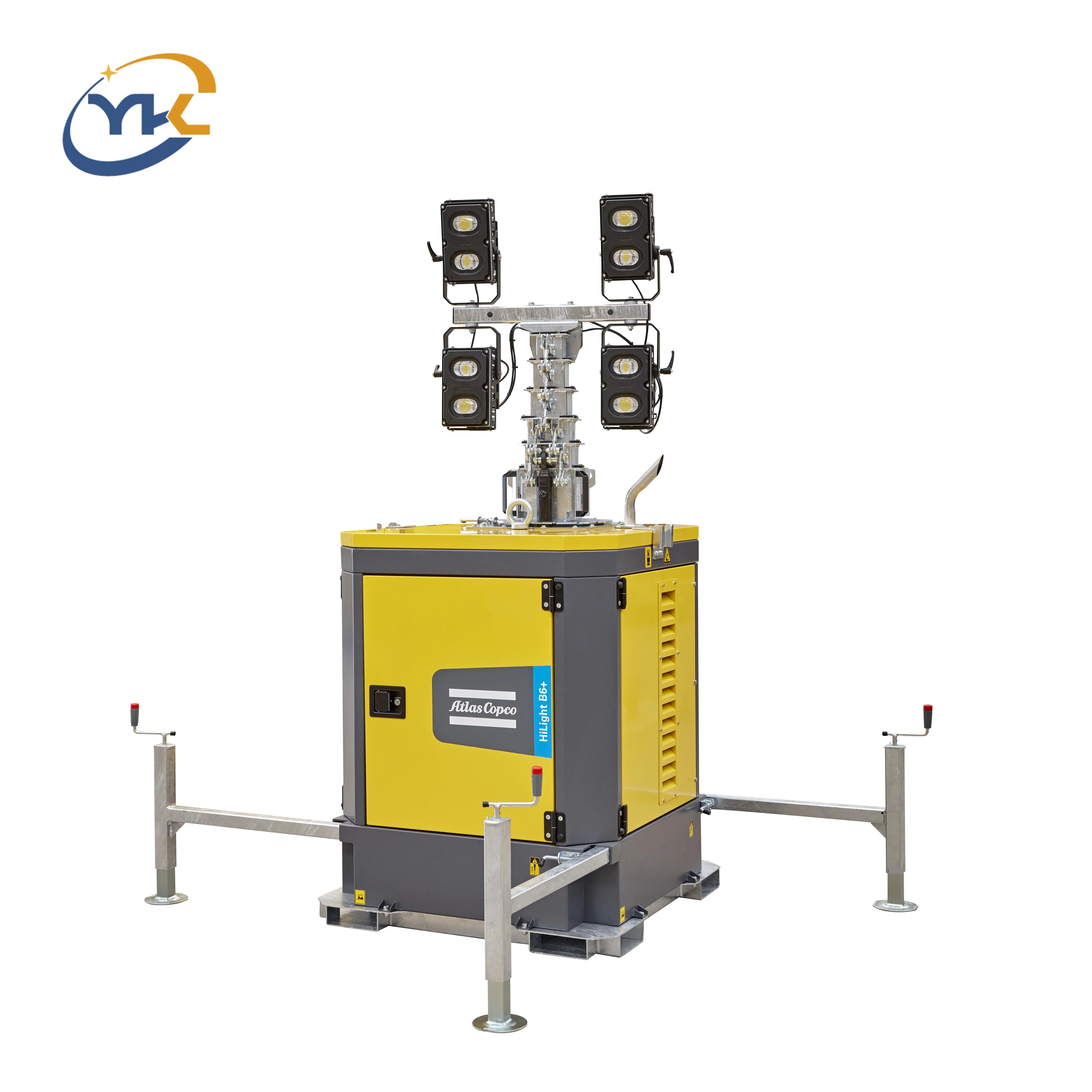 Atlas Copco Mobile Light Towers Hilight Z3+ Lifting Mobile Led ...