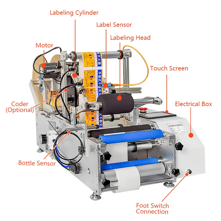 YIMU Manual Desktop Label Applicator - Efficient & Accurate