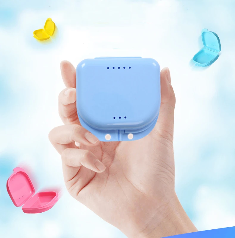 Orthodontic Retainer Case Dental Denture Retainer Box Factory Custom ...