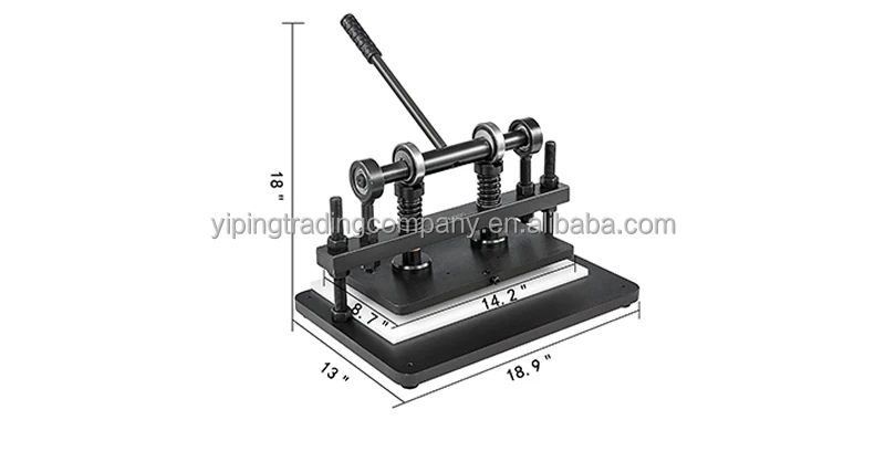 Heavy Duty Manual Die Cutting Machine for Leather & Paper - Precision ...