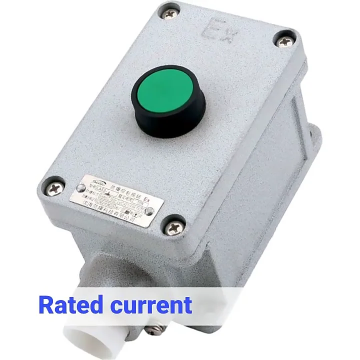 Ex Push Button Control Station Flameproof Controller Ex De Ip65 Ip66 Single Explosion Proof Push ...