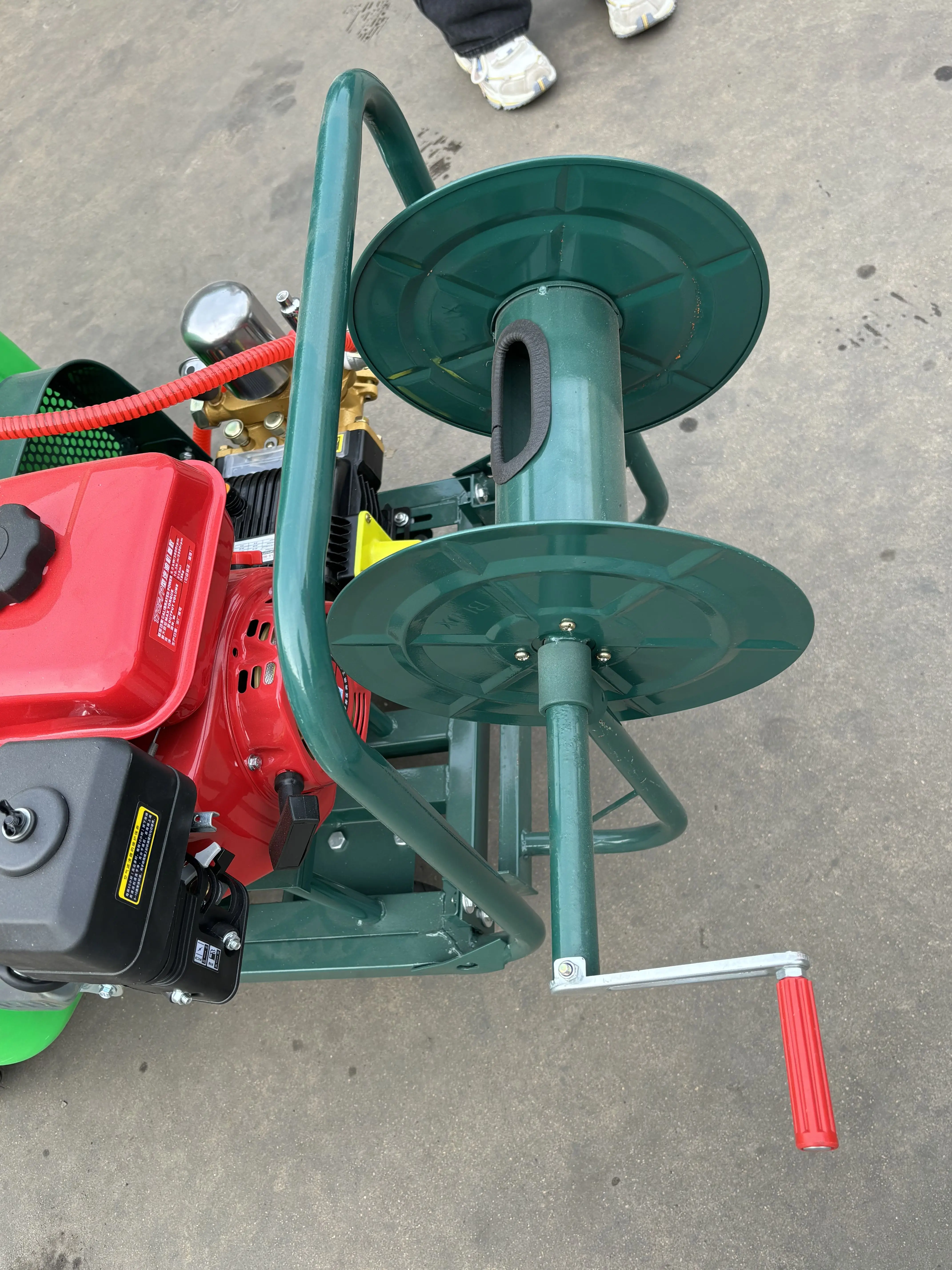 Garden Water Spraying Machinery Agricultural Farm Hand Push Gasoline ...