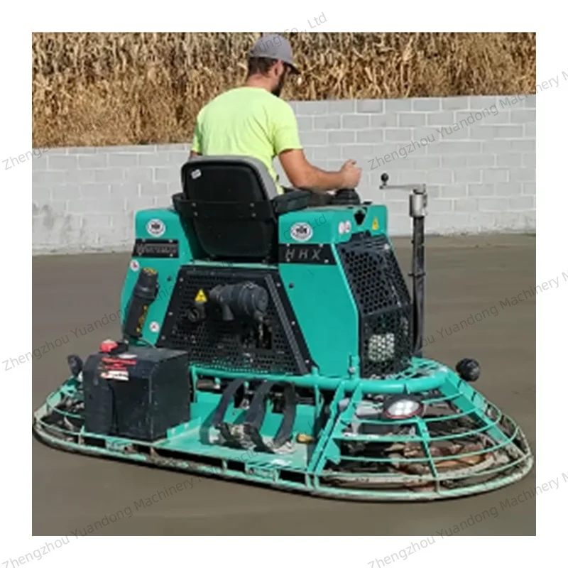 Professional Concrete Finishing Tools - Ride on Power Trowel Machines Price