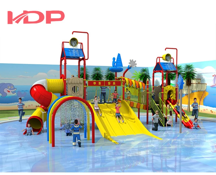 Fun and Safe Swimming Pool Slides for Children's Playgrounds