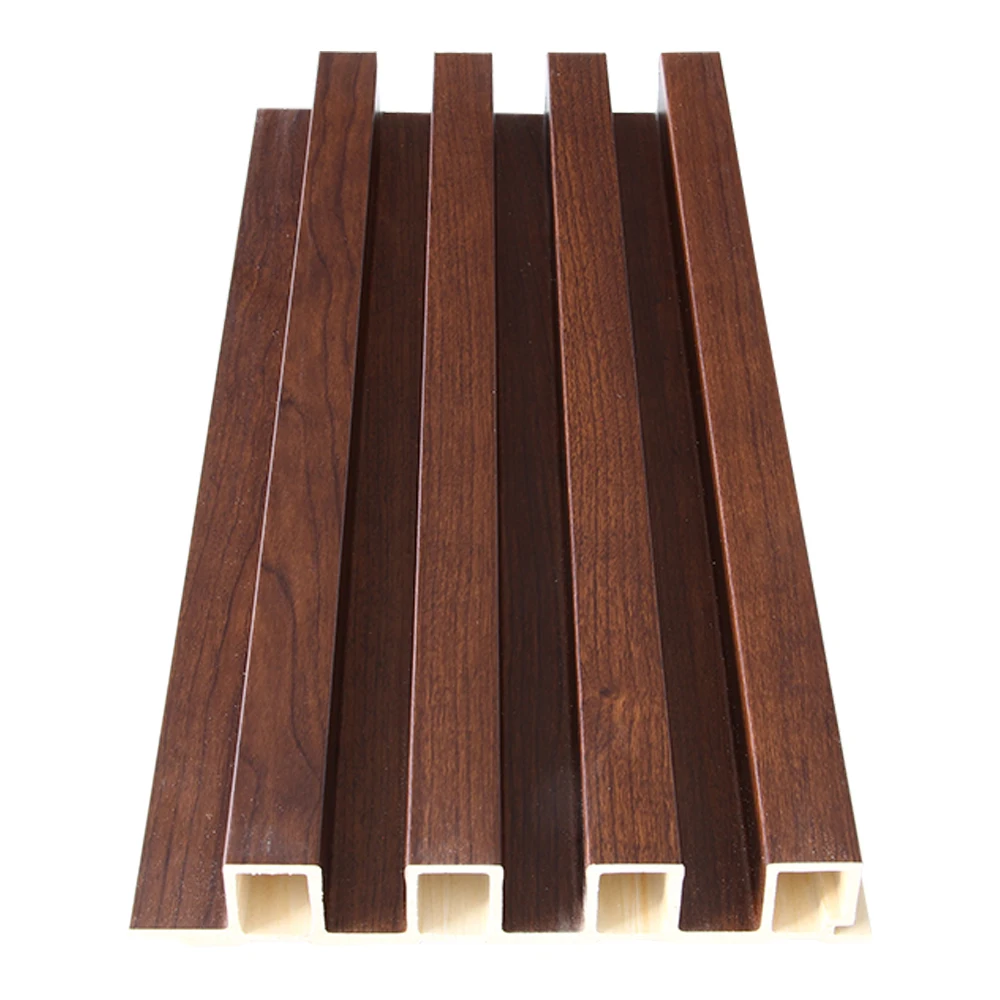 Hot Sale Teak Surface Wooden PVC Wall Panel WPC Ceiling Panels