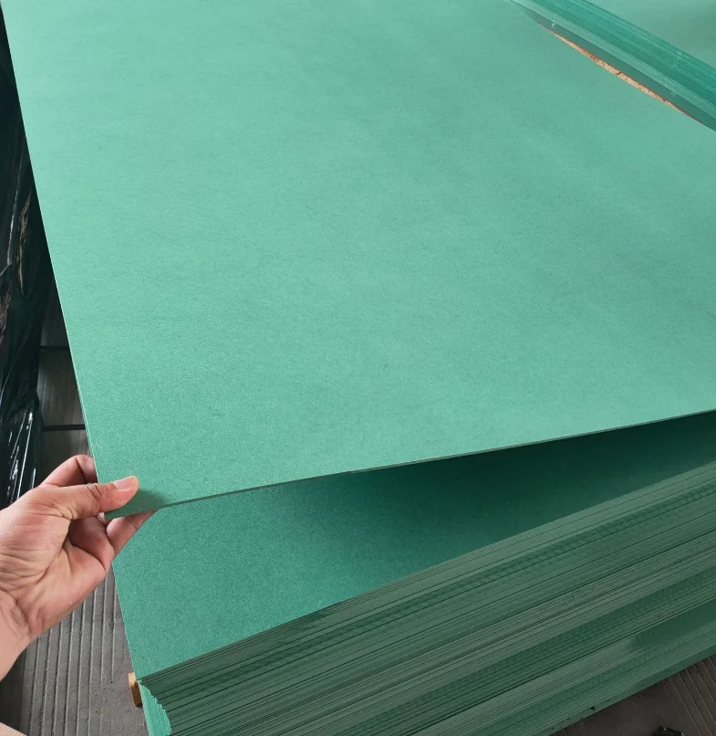 Factory Price 4x8 18mm Waterproof Green Mdf Moisture-proof Mdf Board For Furniture - Buy ...