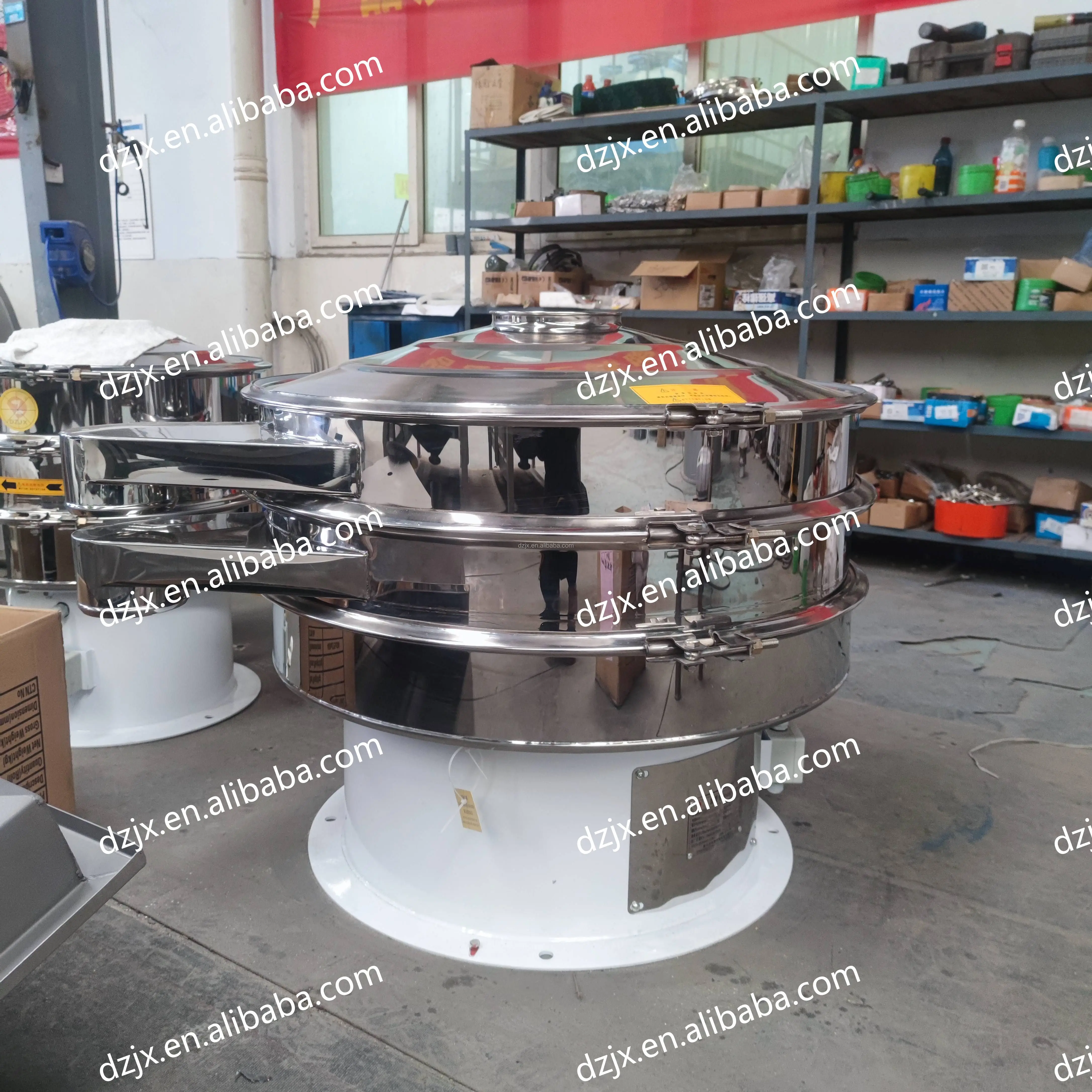 DZJX 220v Electric Automatic Industrial Sieve Shaker Sifter Electric ...