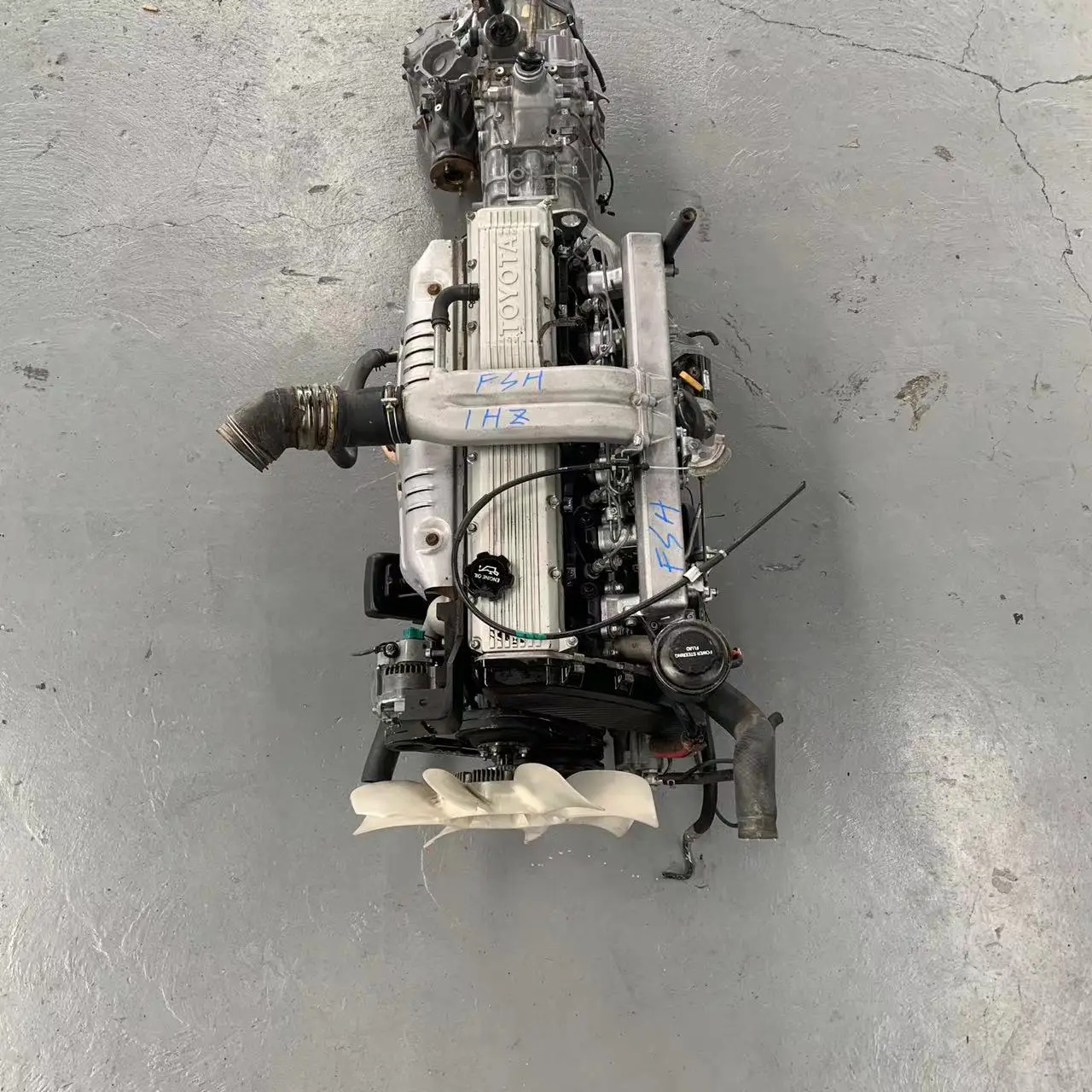 1HZ Used diesel Engine for Toyota Land Cruiser 4 Cylinders Engine ...