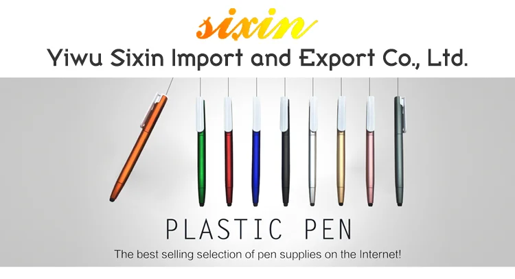 Promotional Plastic Click Action Window Message Ball Pen with Custom ...